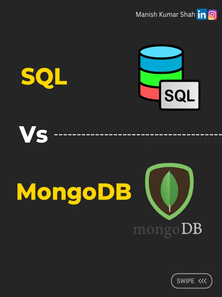 SQL Vs MongoDB | Download Free PDF | No Sql | Sql