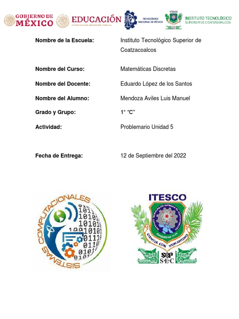 Logo ITESCO Coatzacoalcos PNG | PDF