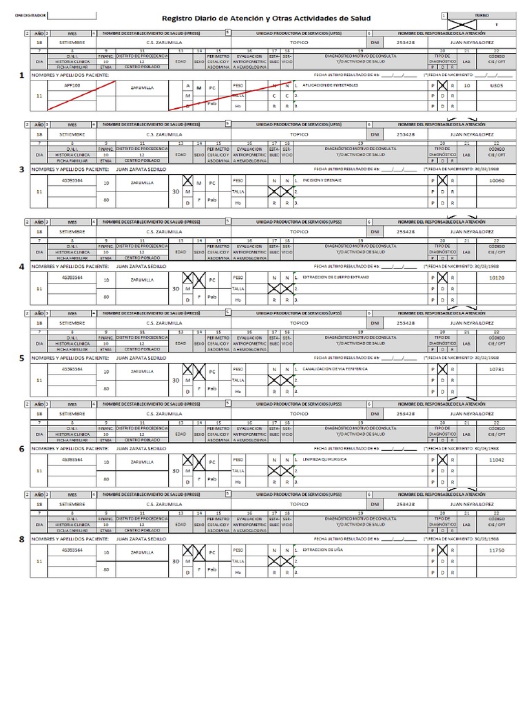 His Actividades de Topico | PDF