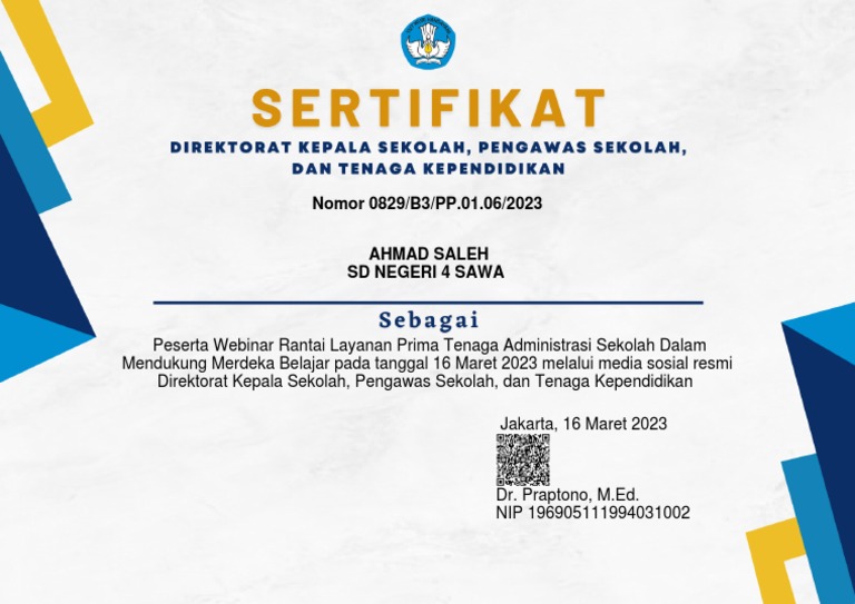 Sertifikat 1680123418 | PDF