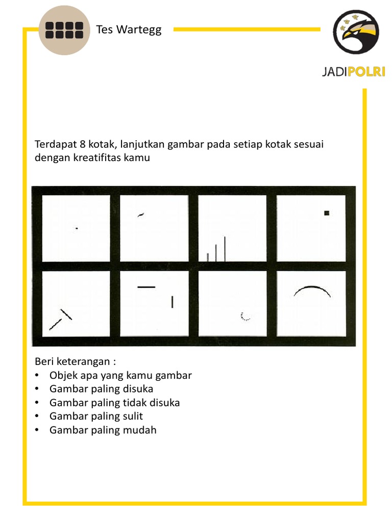 Panduan Tes Wartegg 8 Kotak | PDF