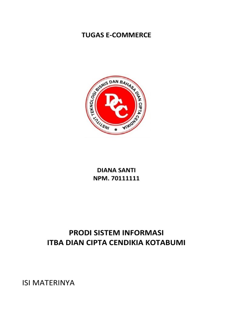 Contoh E-Commerce | PDF