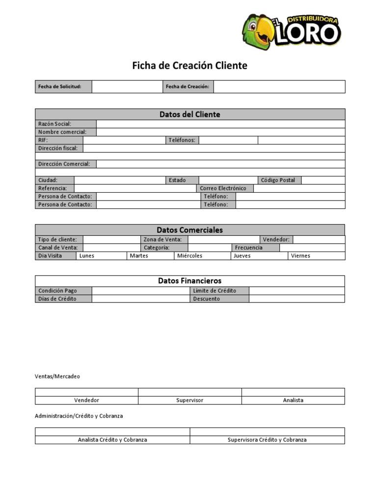 Ficha Cliente | PDF