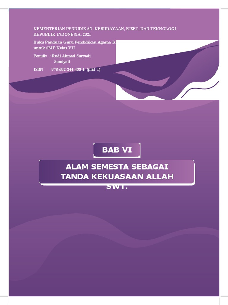 Modul PAI SMP Kelas 7 Bab 6 Guru | PDF