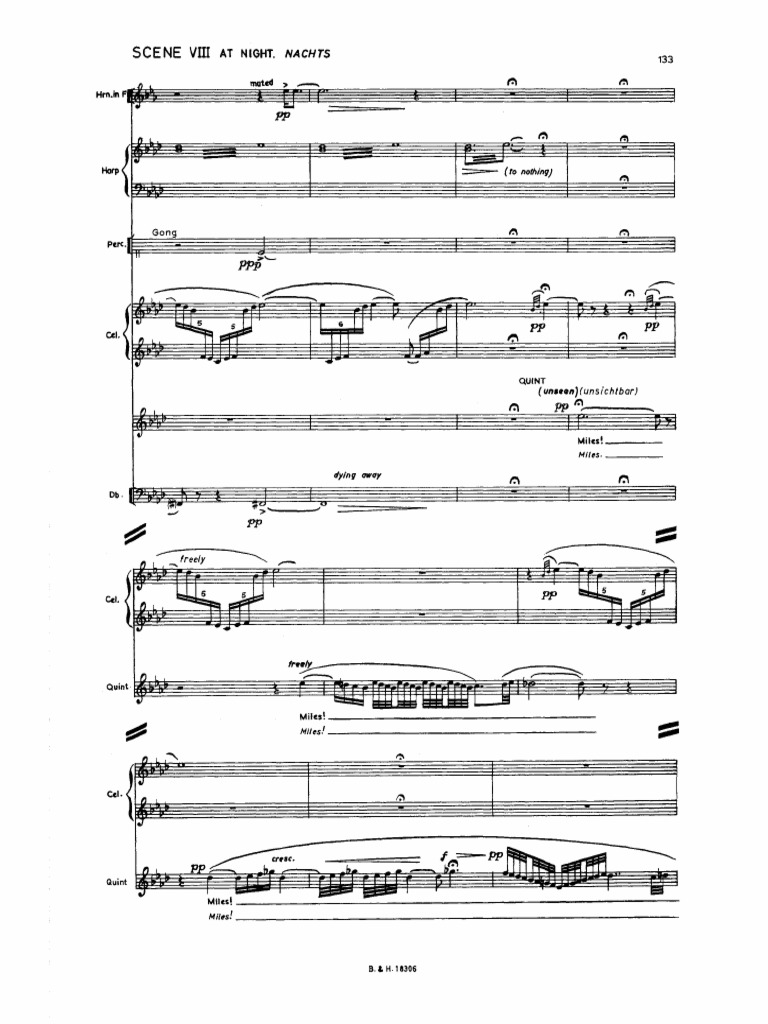 Quint Aria - Britten | PDF