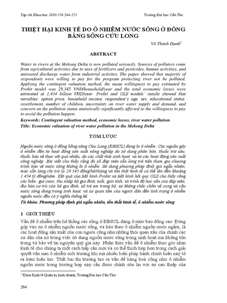 032.vo Thanh Danh - HTT (264-273) | PDF