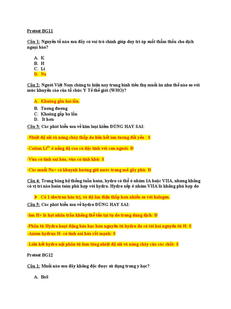 Có 1 electron hóa trị, và độ âm điện thấp hơn nhiều so với halogen | PDF