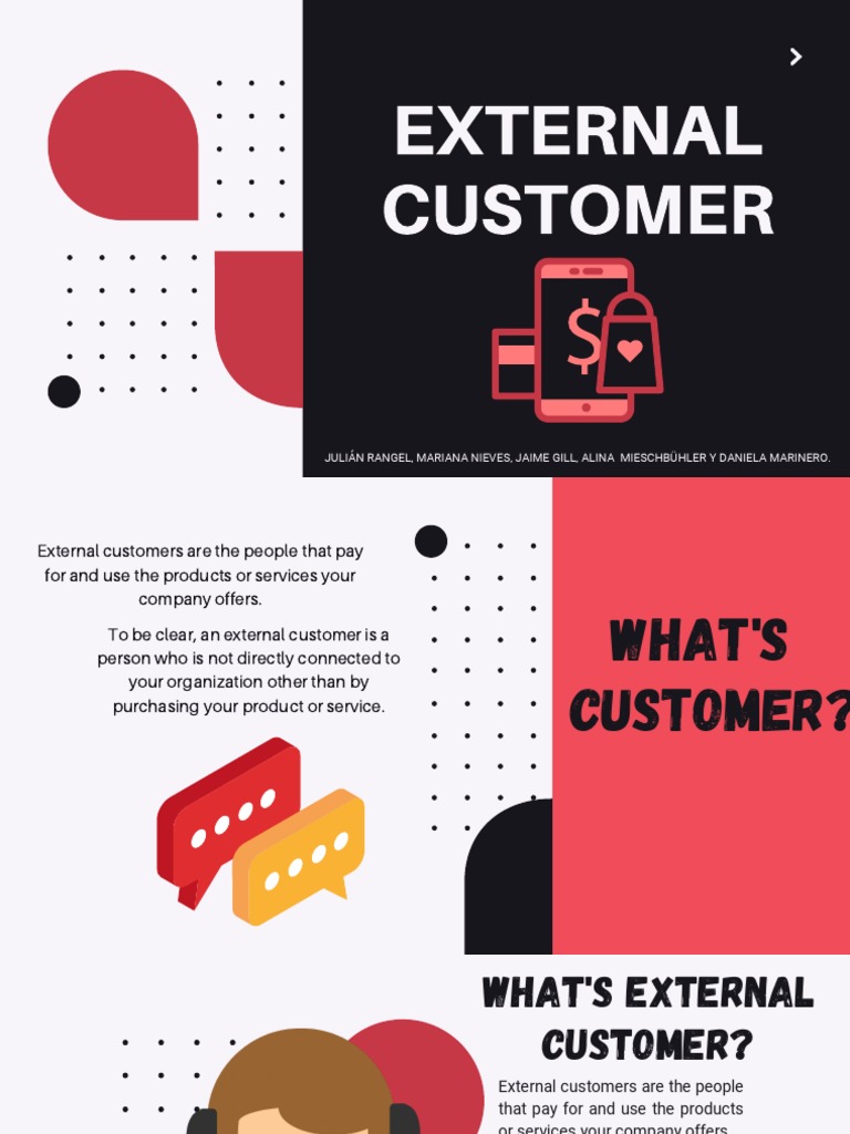 External Customer | PDF | Financial Economics | Business Economics