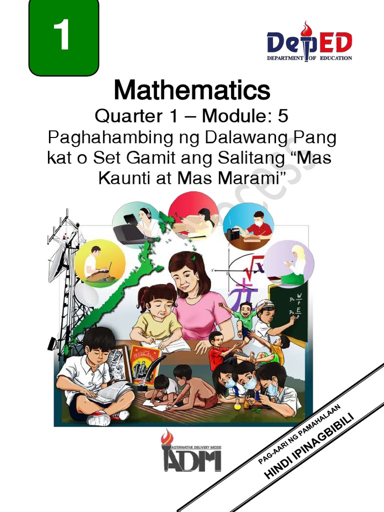 Mathematics 1 - Week-4 - Module-5 For Printing | PDF Mathematics 1 - Week-4 - Module-5 For Printing | PDF