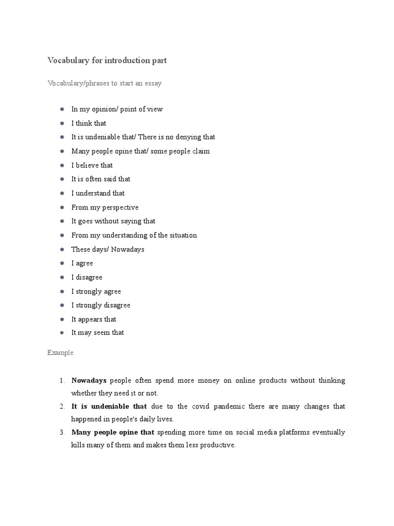 ielts_writing_task_2_vocabulary_6d34e2d191 | PDF | Essays | Social Media