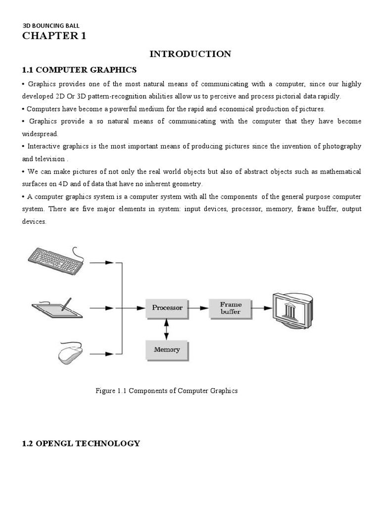 Bouncing Ball Content Pdf Computer Graphics Operating System