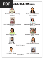 English Club Action Plan 2023 2024 | PDF | Human Communication | Learning