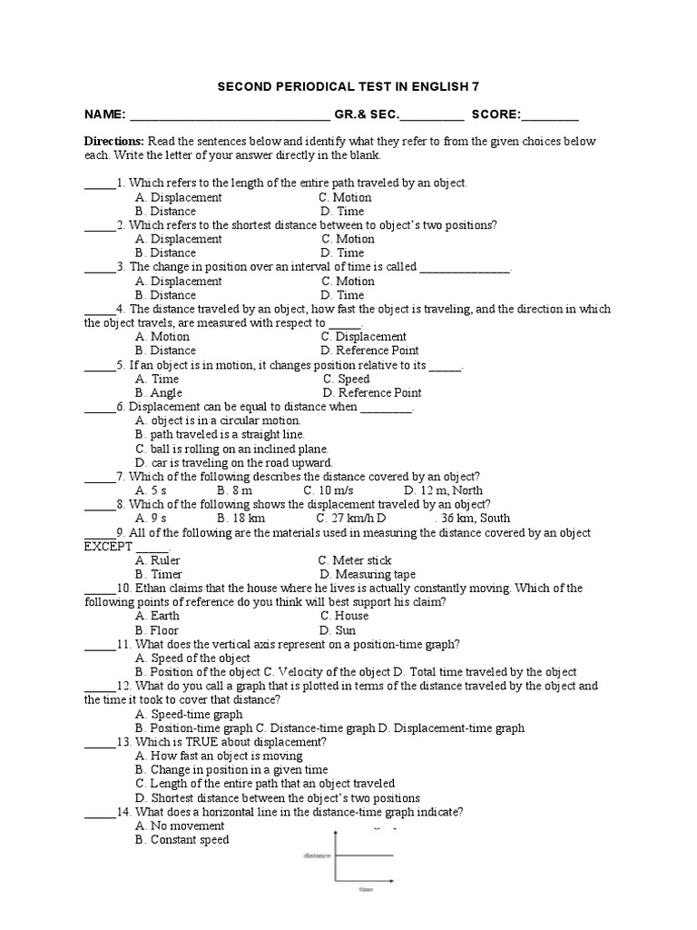 Science 7 3rd Quarter Exam With Answer Key | PDF | Waves | Light