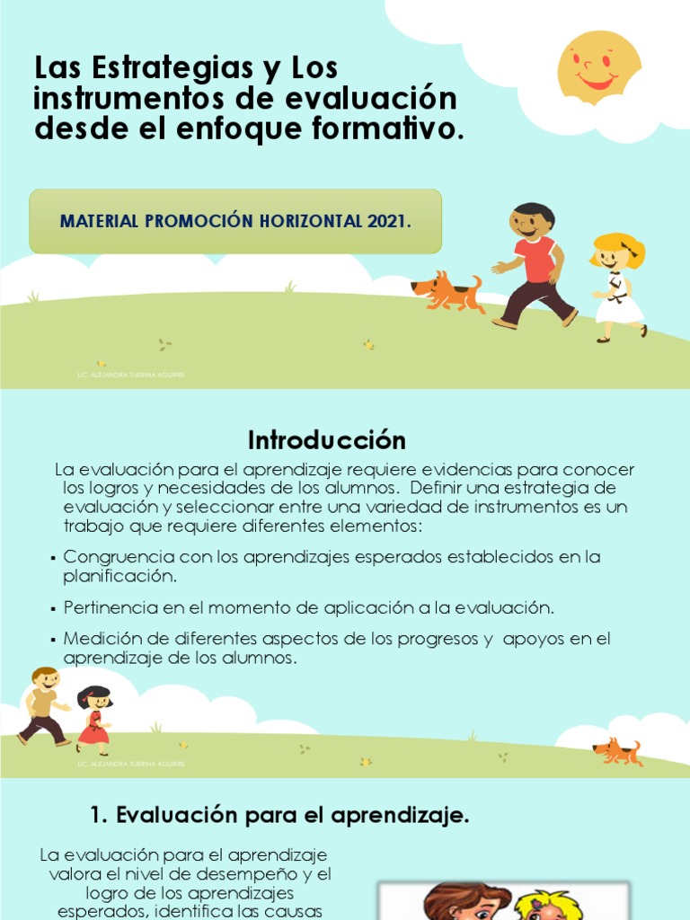 Las Estrategias y Los Instrumentos de Evaluacion Desde El Enfoque Formativo | Descargar gratis ...
