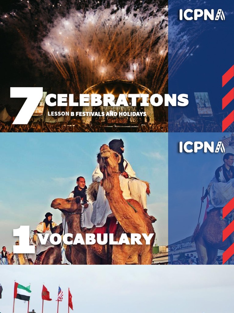 Celebrations: Lesson B Festivals and Holidays | PDF | Advertising ...