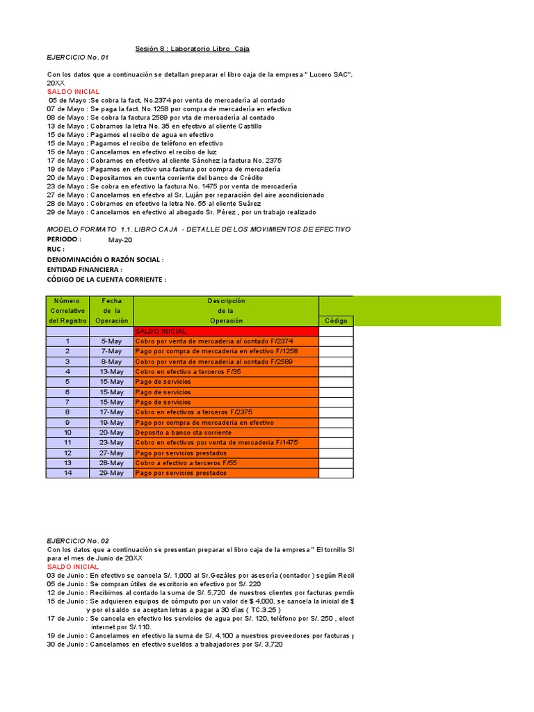 Actividad 8 CGF | PDF | Contabilidad | Bancos