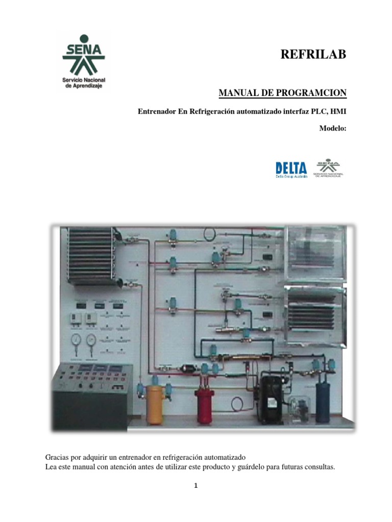 REFRILAB Manual Programacion Ultimate | PDF | Refrigeración | Química