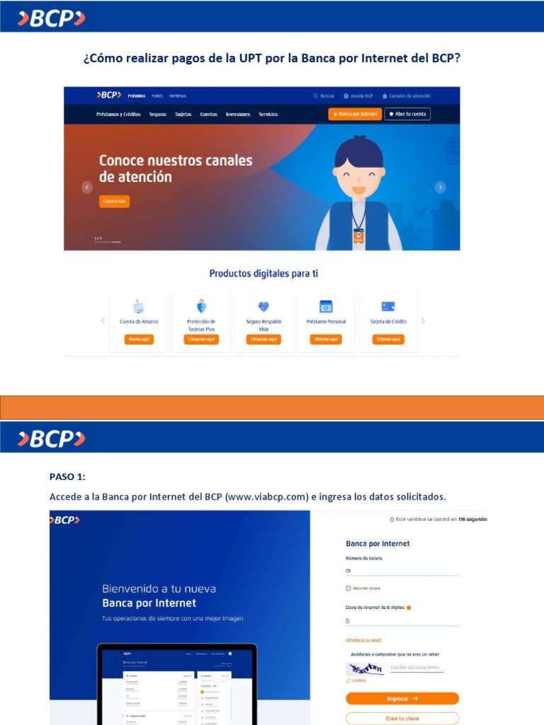 Guia Banco BCP Web | PDF