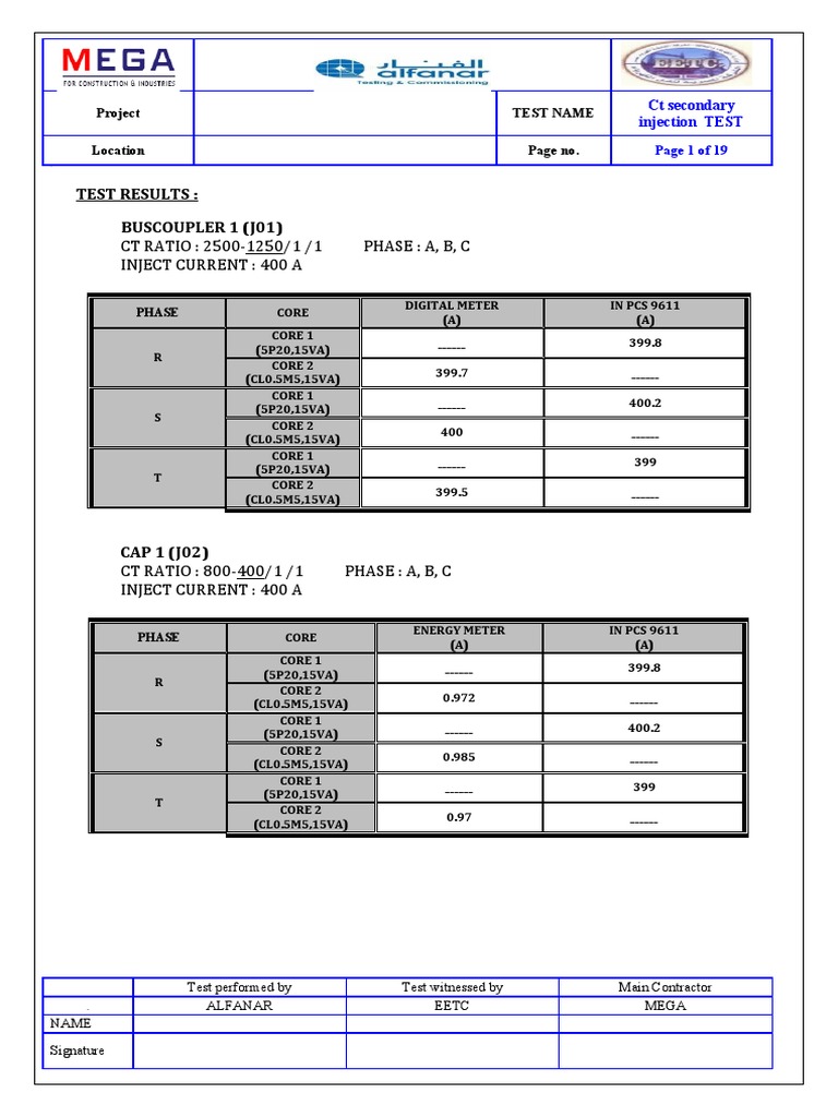 Primary Injection For MV | PDF