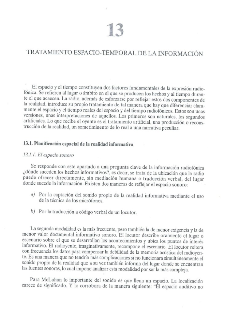 Información Radiofónica. Mediación Técnica, Tratamiento y Programación ...