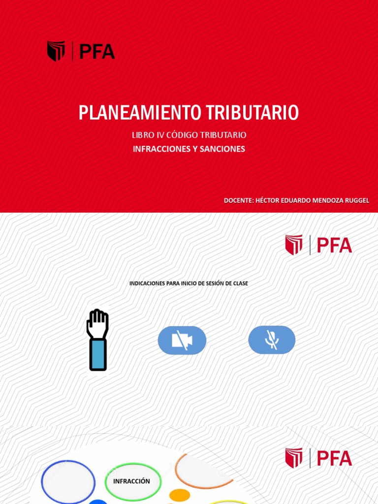 Planeamiento Tributario: Libro Iv Código Tributario Infracciones Y Sanciones | PDF | Multa (pena ...