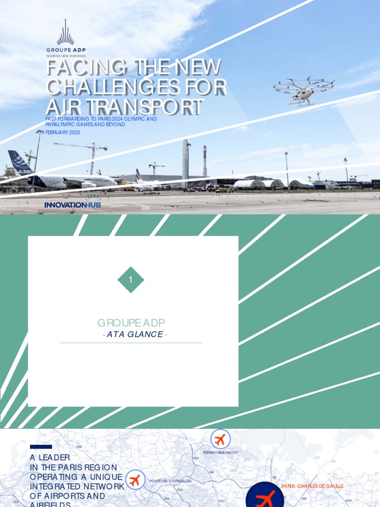 ADP - Facing The New Challenges For Air Transport | PDF | Airport ...