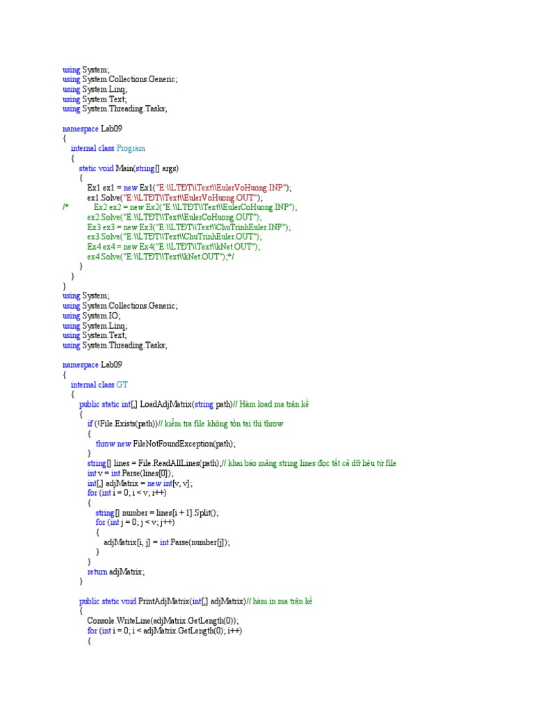 Lab 09 | PDF | Computer Science | Information Technology Management