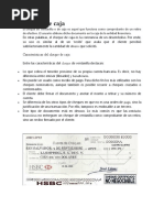 Formato Cheque BBVA Ejemplo | PDF