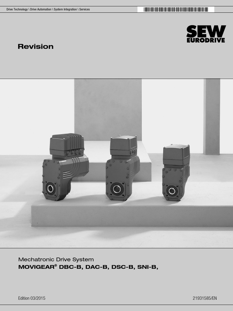 SEW - MOVIGEAR DBC-B - Revise | PDF | Fuse (Electrical) | Power Supply