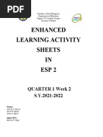 ESP2 - Q1 - LAS - WK7 - Enhanced | PDF