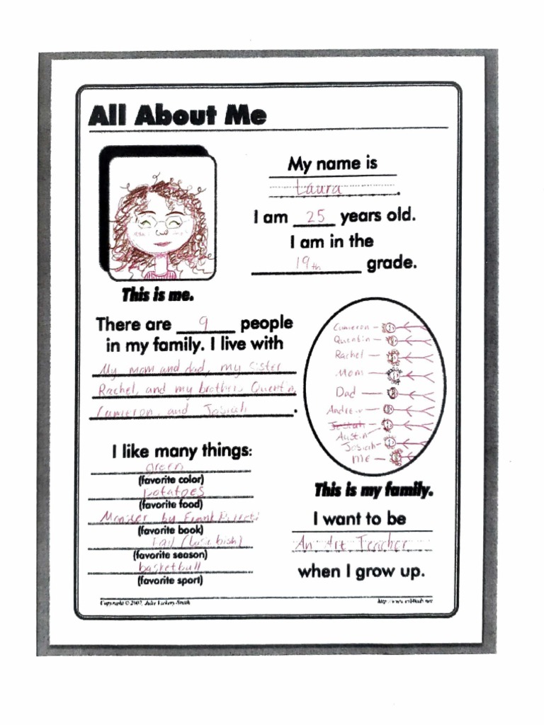 Getting To Know You Form | PDF