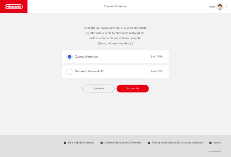 Cuenta Nintendo | PDF