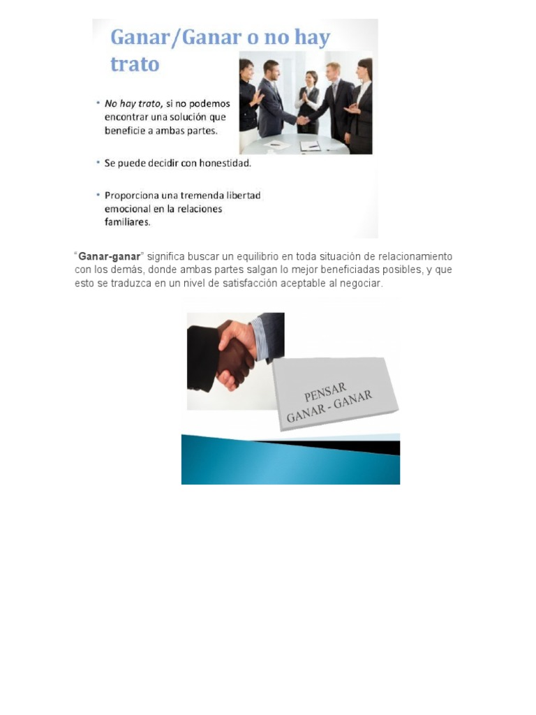 Ganar Ganar | PDF