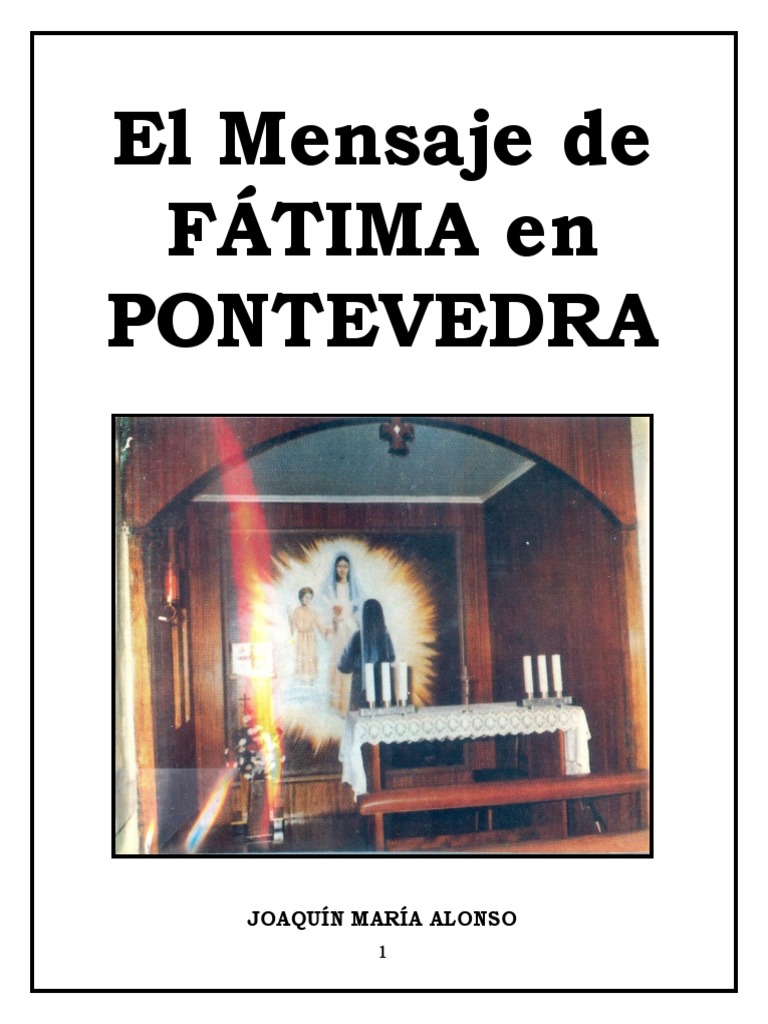 Mensaje de Fatima en Pontevedra | PDF | María, madre de Jesús | Rosario