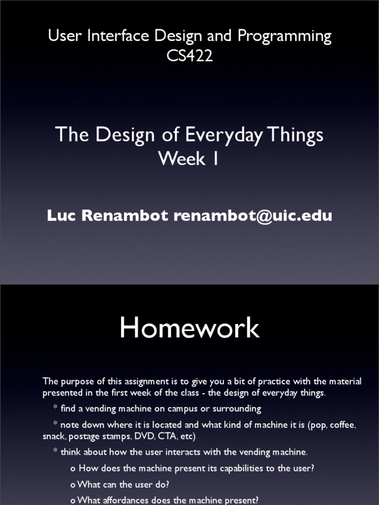 The Design of Everyday Things | PDF | Technology & Engineering
