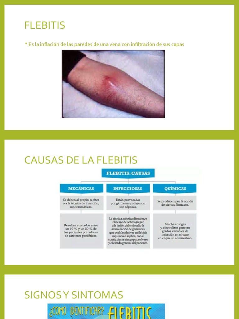 FLEBITIS | PDF | Medicamentos con receta | Quimioterapia