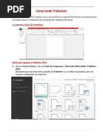 Introducción a Microsoft Publisher 2016 | PDF | Microsoft | Ventana ...