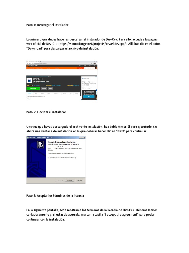 Como Descargar Dev C | PDF