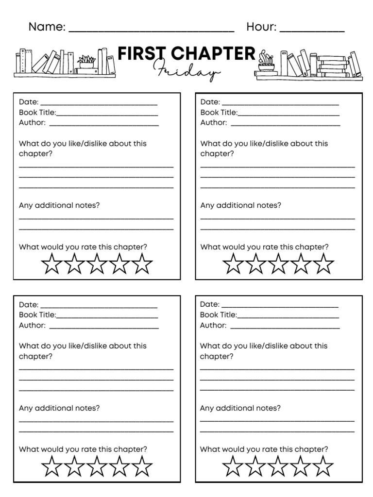 First Chapter Friday 1 | PDF