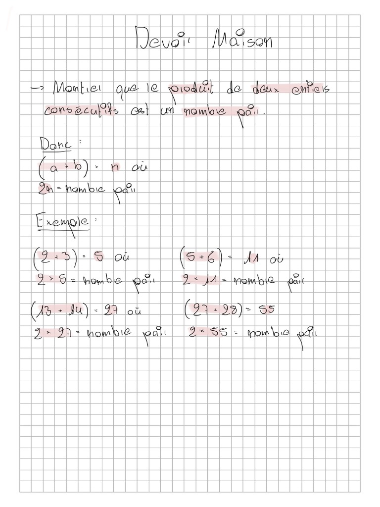 Devoir Maison - 1 | PDF