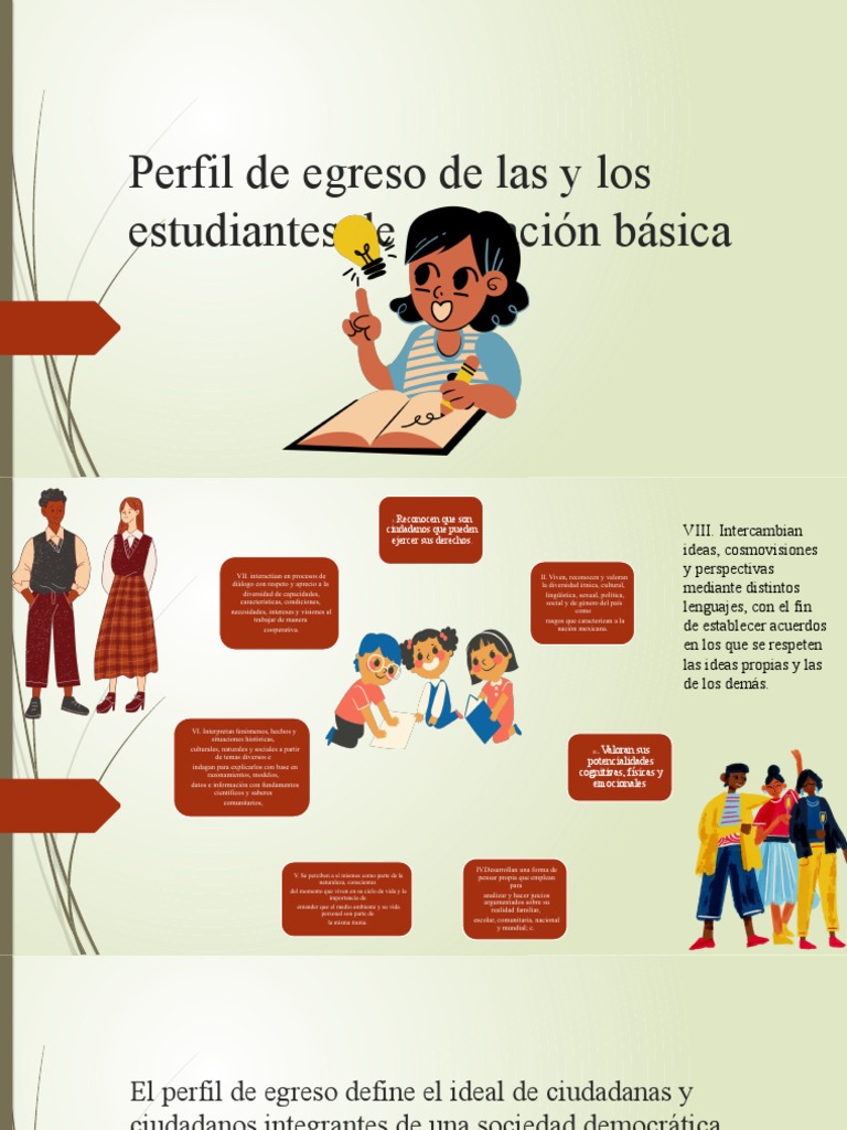 Perfil de Egreso de Las y Los Estudiantes | PDF | Nación