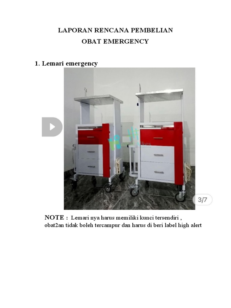 Obat Emergency | PDF