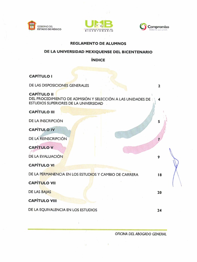 Reglamento de Alumnos Umb | PDF