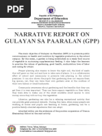 A NARRATIVE REPORT ON TREE Planting | PDF | Botany | Organisms