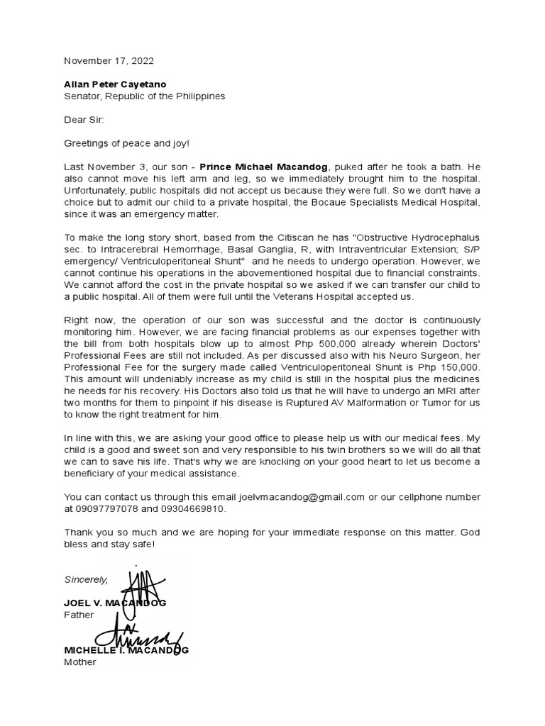 Letter to Sen. Allan Peter Cayetano | PDF