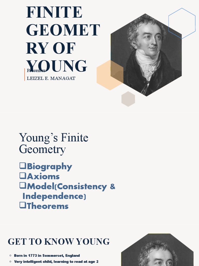 Young's Finite Geometry Overview | PDF | Axiom | Geometry