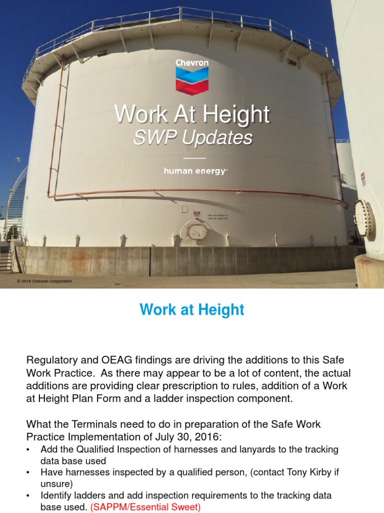 Chevron LPSA | PDF | Safety