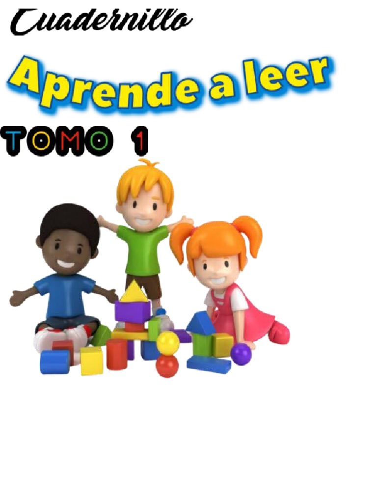 Cuadernillo Aprende a Leer: Tomo 1 | PDF | Modificación de ...