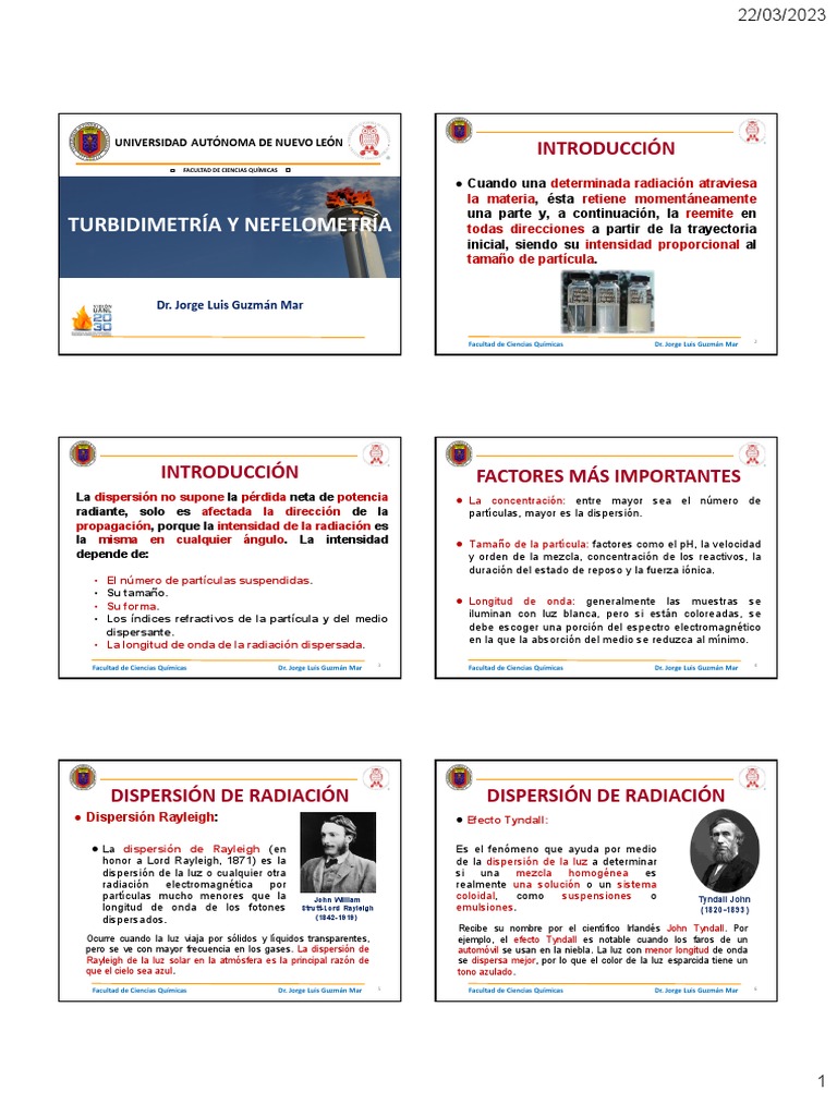 E02 Ai01 Turbidimetria-Y-Nefelometria | PDF | Coloide | Ligero