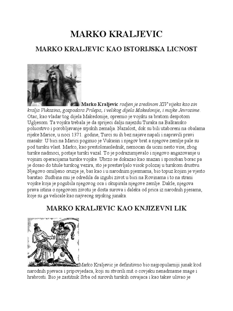 Marko Kraljevic | PDF